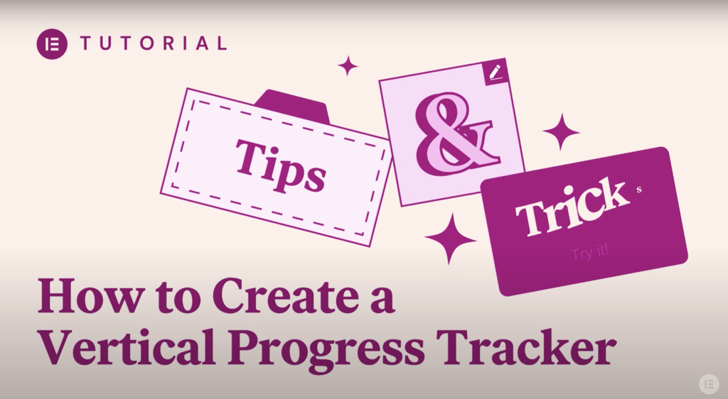 How to Create a Vertical Progress Tracker in Elementor - Digital Design ...